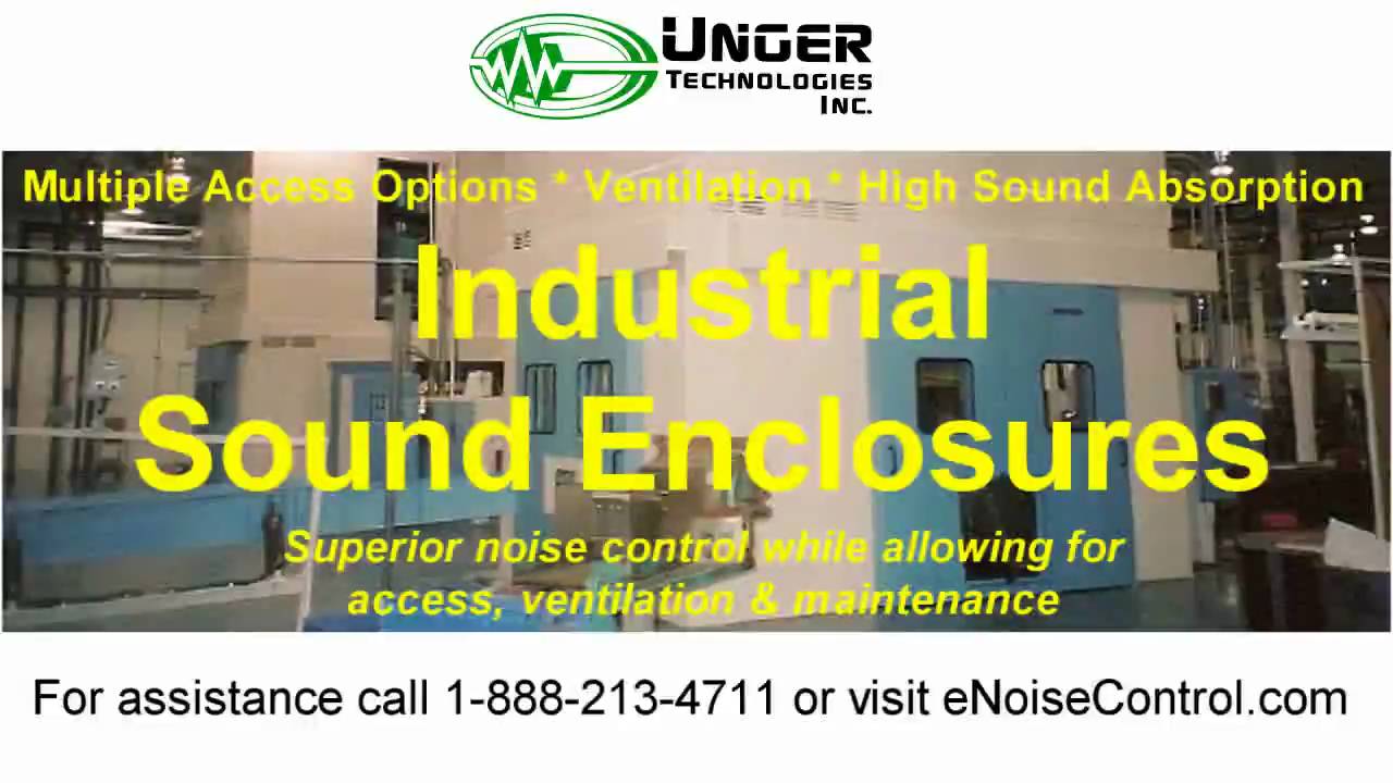 Sound Enclosures for Industrial Noise Control (1 of 2) - YouTube