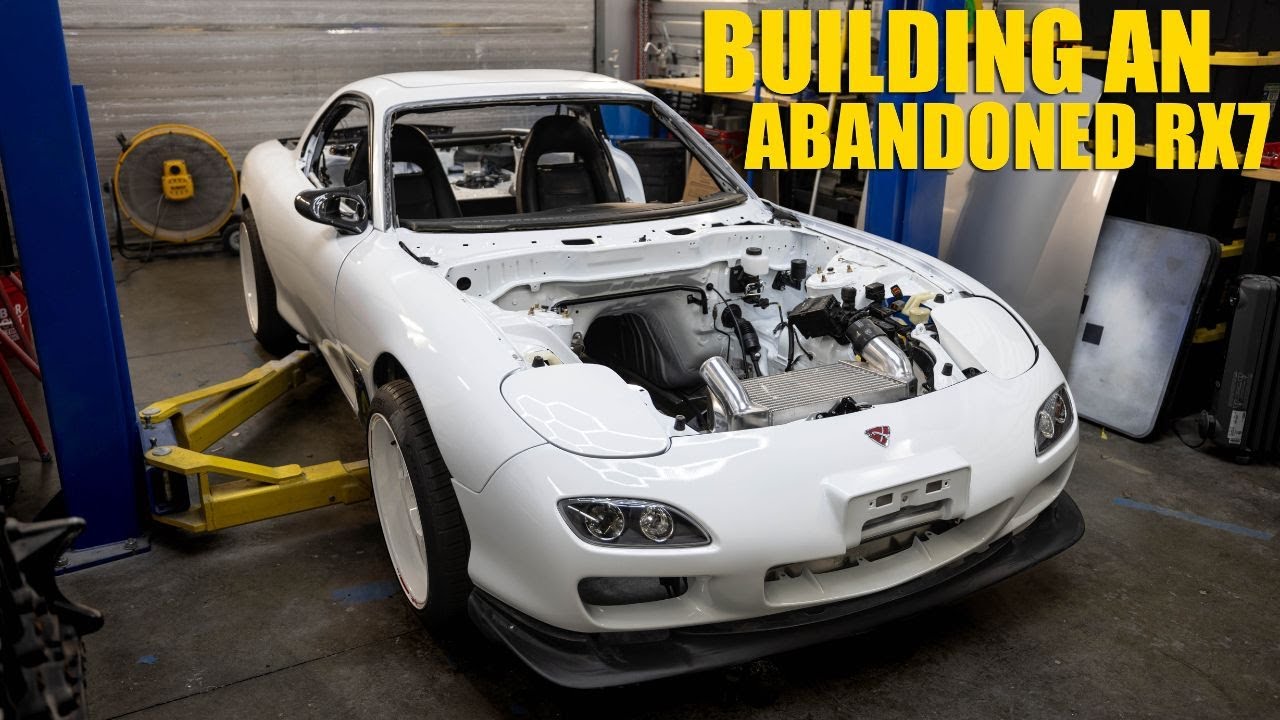 Restoring an Abandoned Mazda RX7 EP. 13 - YouTube