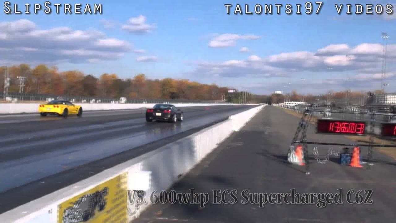 How does a drag radial ZR1 stack up D.O.R 2 dig roll racing - YouTube