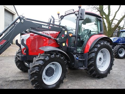 McCormick X5.100 c/w MX A106 loader - YouTube