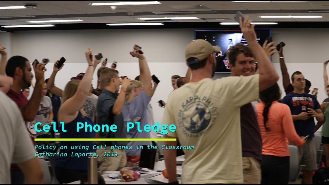 Technology in the Classroom: Cell Phone Pledge - YouTube