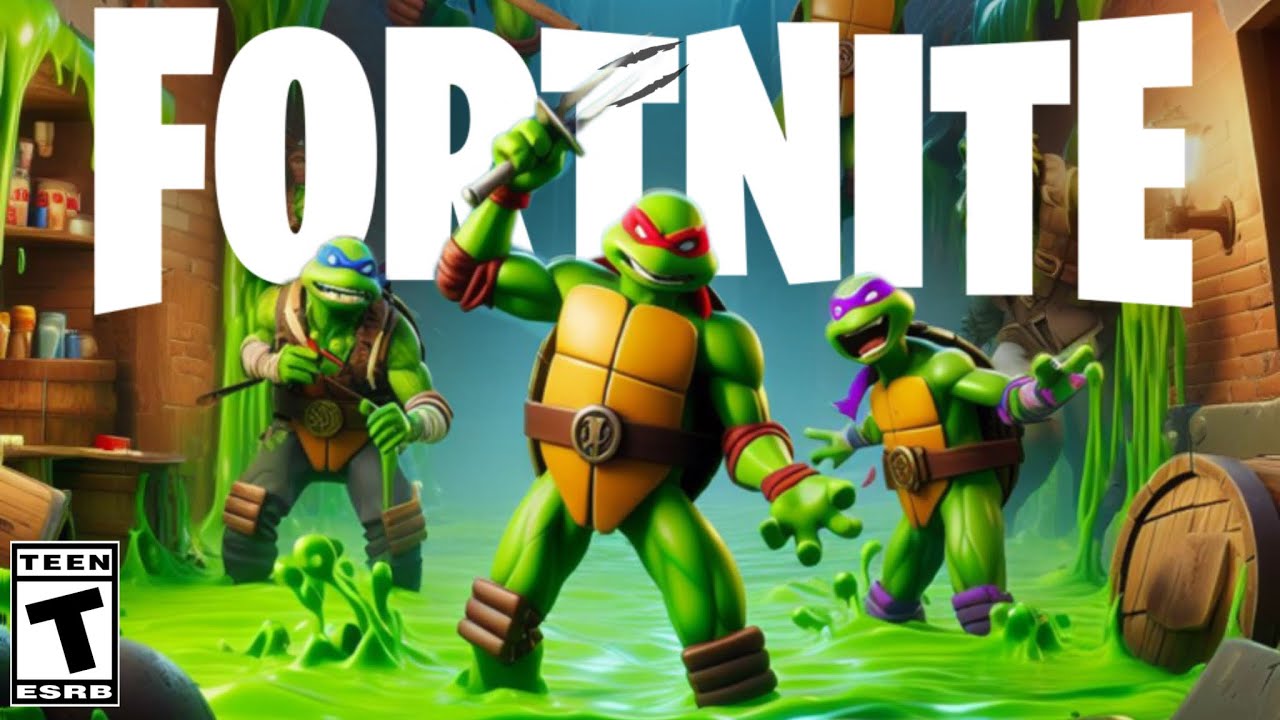 TEENAGE MUTANT NINJA TURTLES in Fortnite! #fortnite #tmnt - YouTube