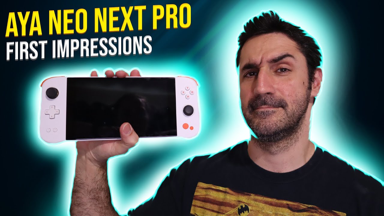 Aya Neo Next Pro First Impressions! Aya's Handheld Console Portable ...