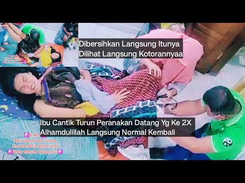 ☯️B.M.A Video Full Memberikan Langsung Itunya Turun Peranakan Alhamdulillah Sudah Normal