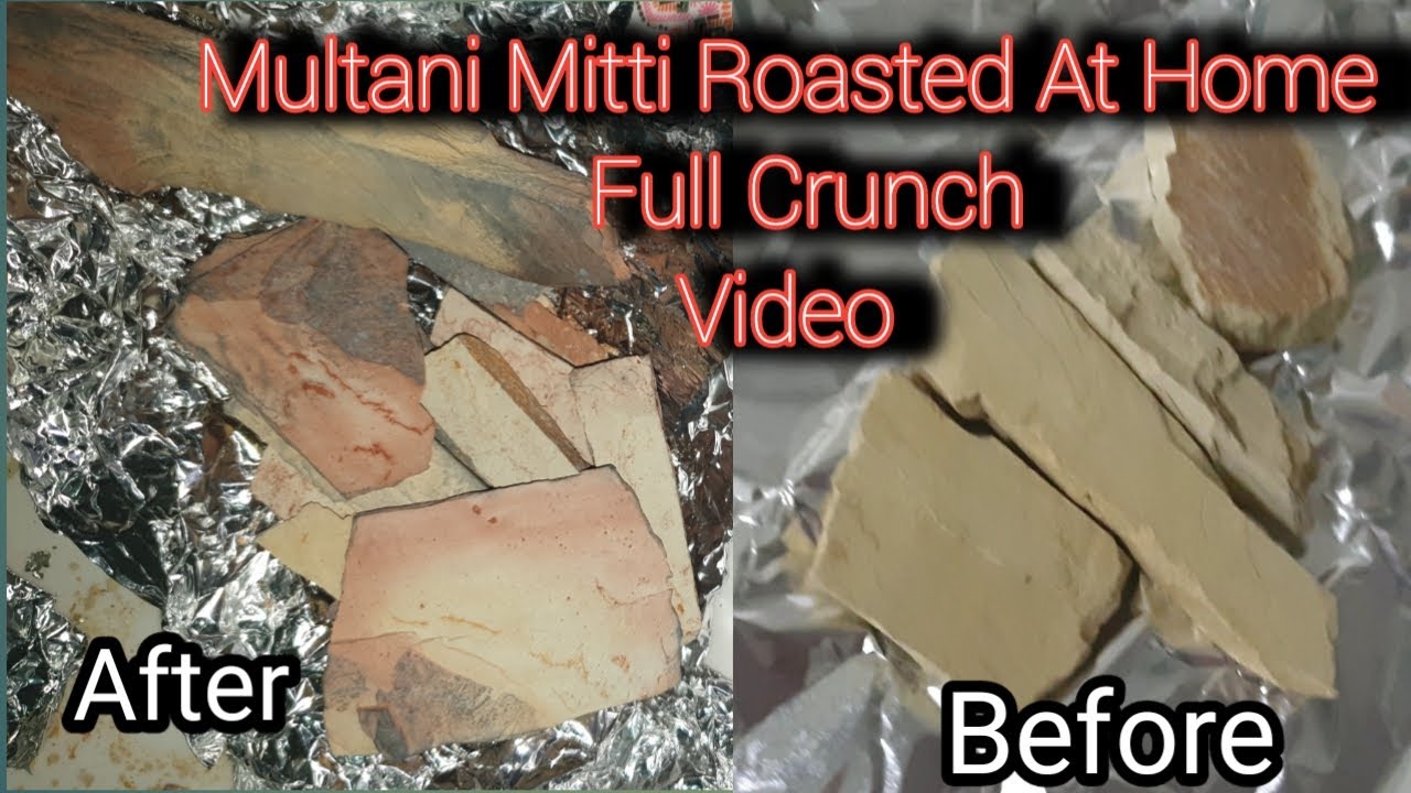 How to roast multani mitti | multani mitti ko kese roast kare | gachi ...