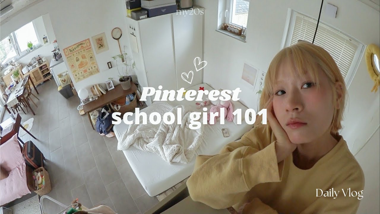 [sub] Pinterest school girl | Outfit, makeup, hairstyles | my20s - YouTube