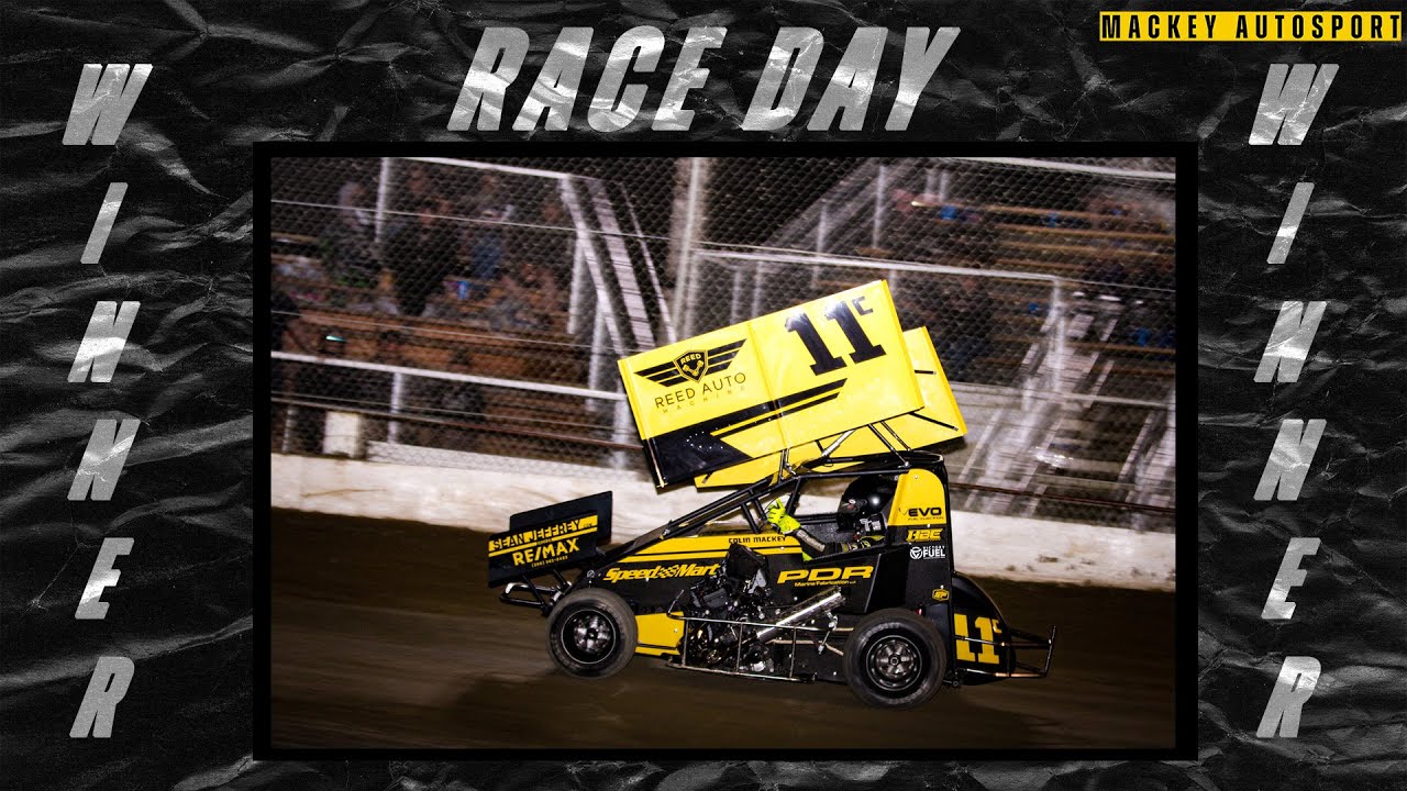 FIRST WIN OF THE YEAR!! - Winning at Deming Speedway with Colin Mackey ...