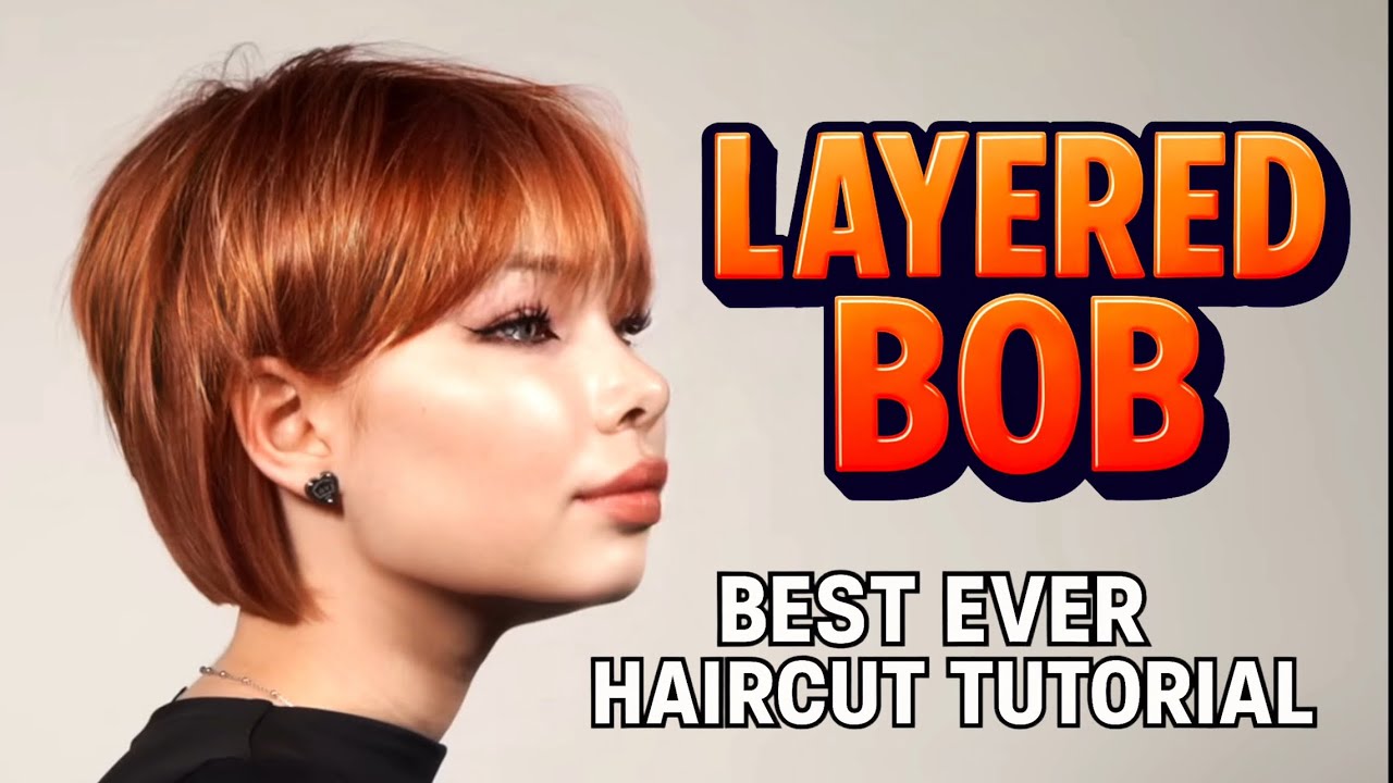 “Layered Bob Haircut: Perfect Blend of Style and Volume” - YouTube