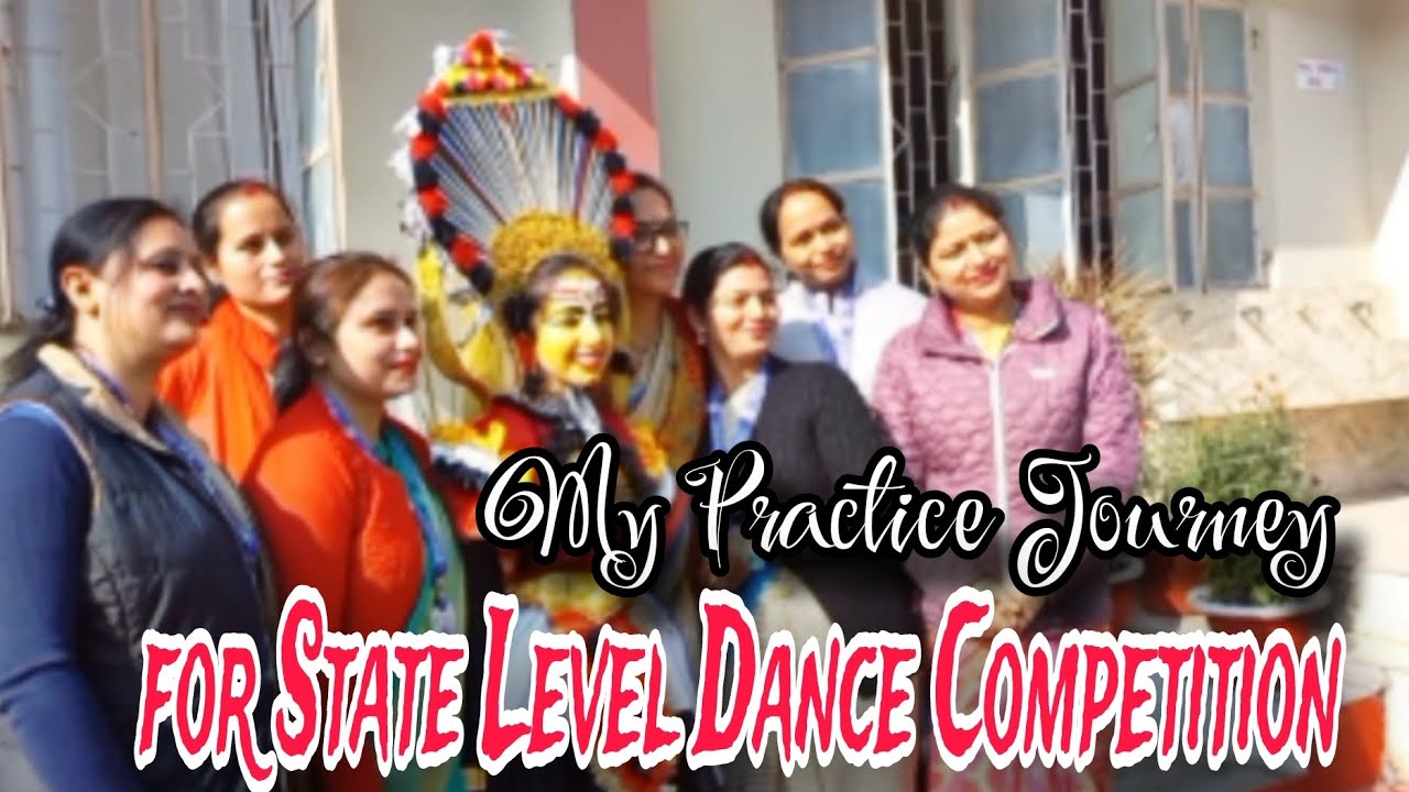 My Practice Journey For State Level Dance Competition| Yakshagana ...