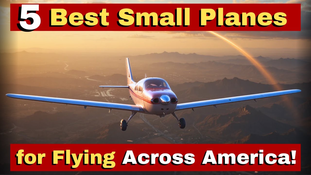 5 Best Small Planes for Flying Across America (Even for Beginners ...
