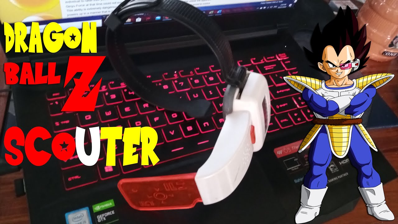 Dragon ball Z Scouter - YouTube