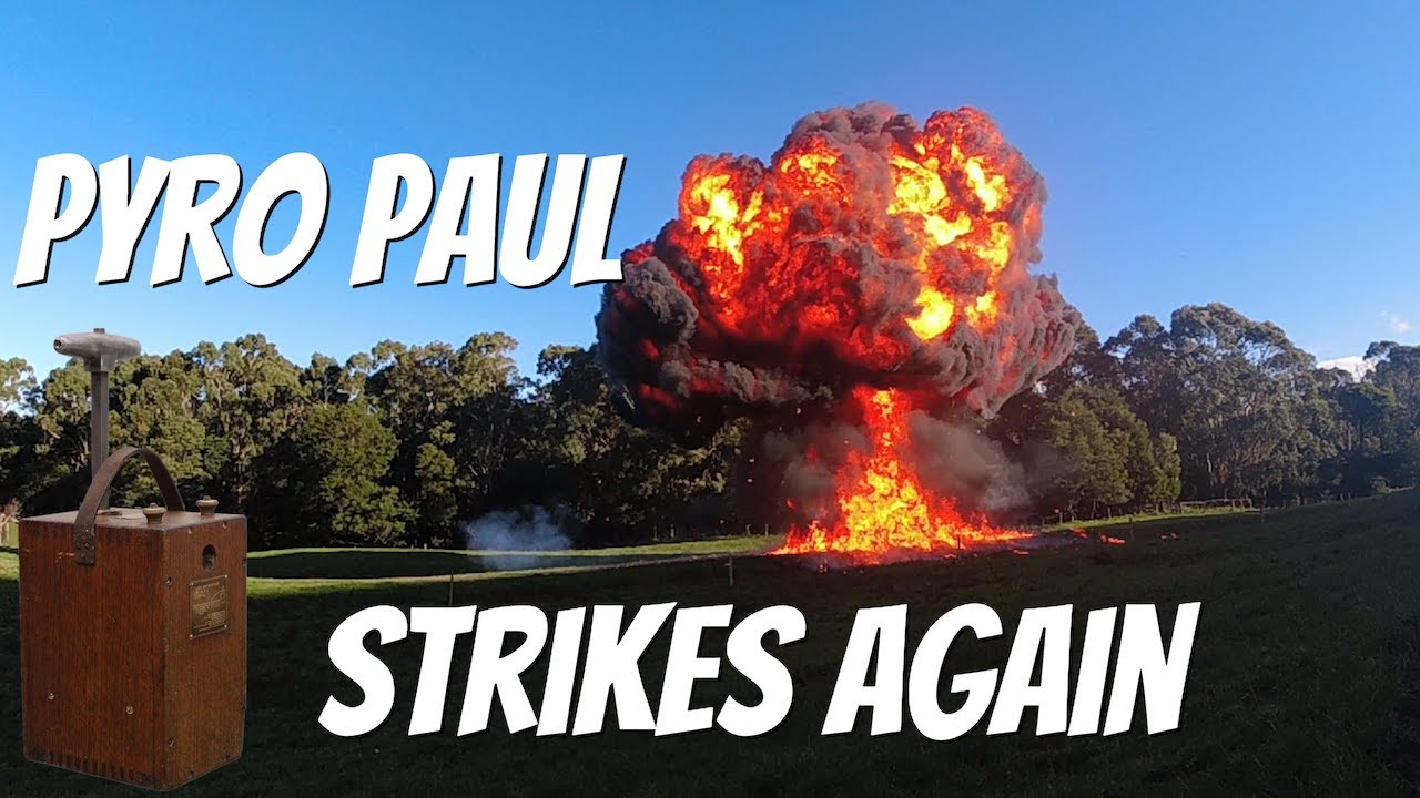 Pyro Paul's Fire Ball testing May June 2023 - YouTube
