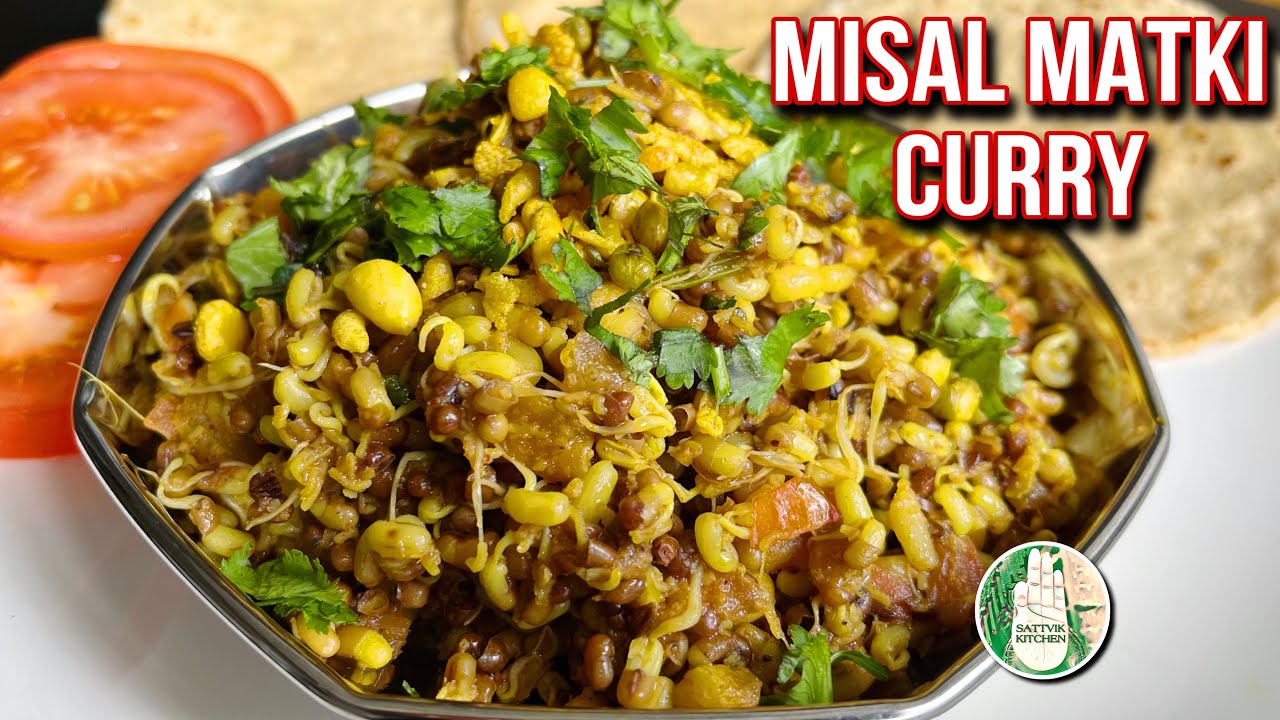 Misal Matki curry - Maharashtrain Misal Matki curry recipe - Healthy ...