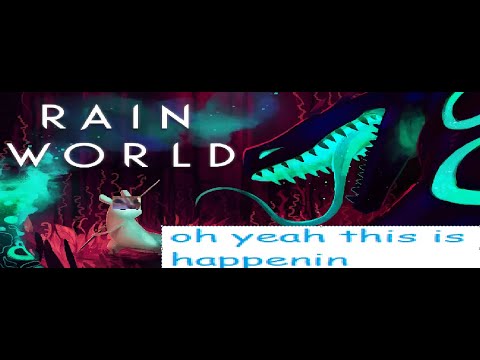 Funny slug cat game | Rain World LIVE - YouTube