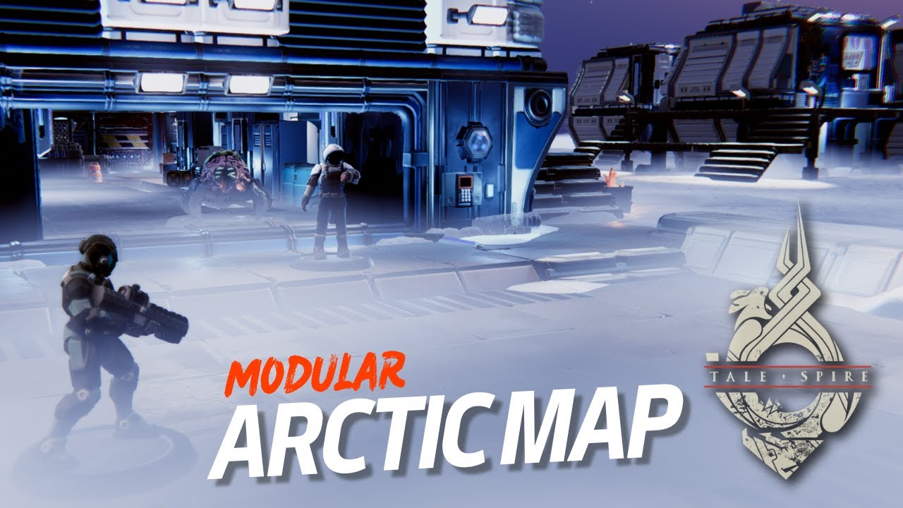 Modular arctic base for TaleSpire | Tour & Slab Tutorial - YouTube