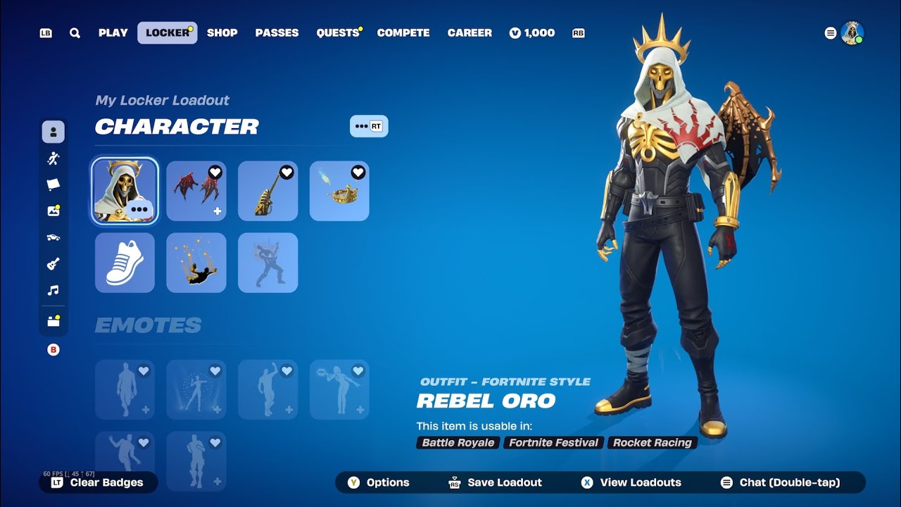 The Best Combos For The New "Rebel Oro" Skin!! - YouTube
