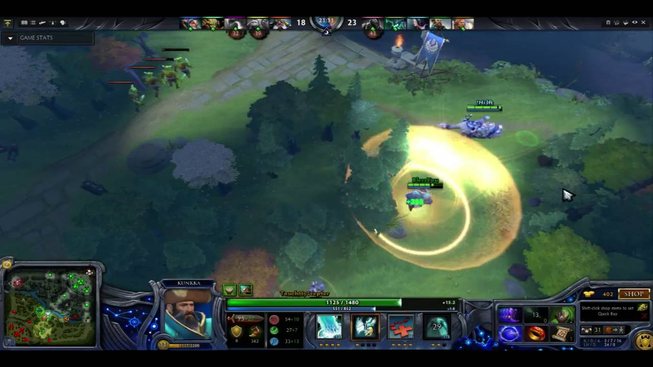 Dota 2 force staff - YouTube