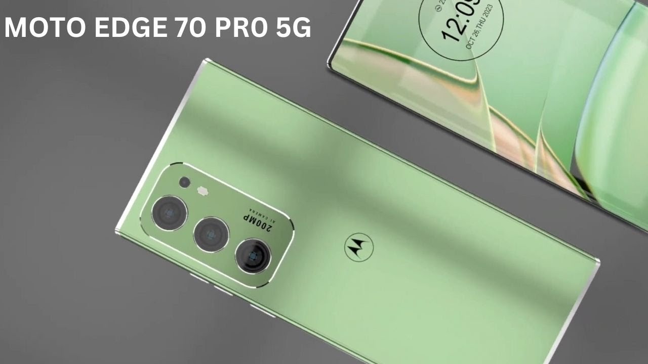 Moto Edge 70 Pro - 5G, First look , Price and launch date full Specs ...