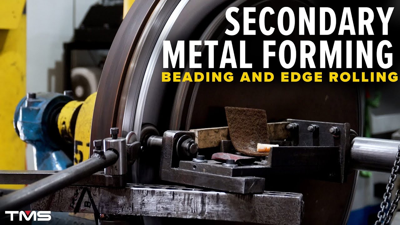 Edge Rolling and Beading Metals - YouTube
