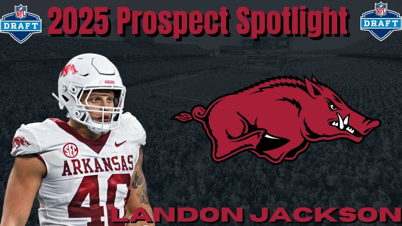 "Landon Jackson Has FREAKISHLY LONG ARMS!" | 2025 NFL Draft Prospect ...