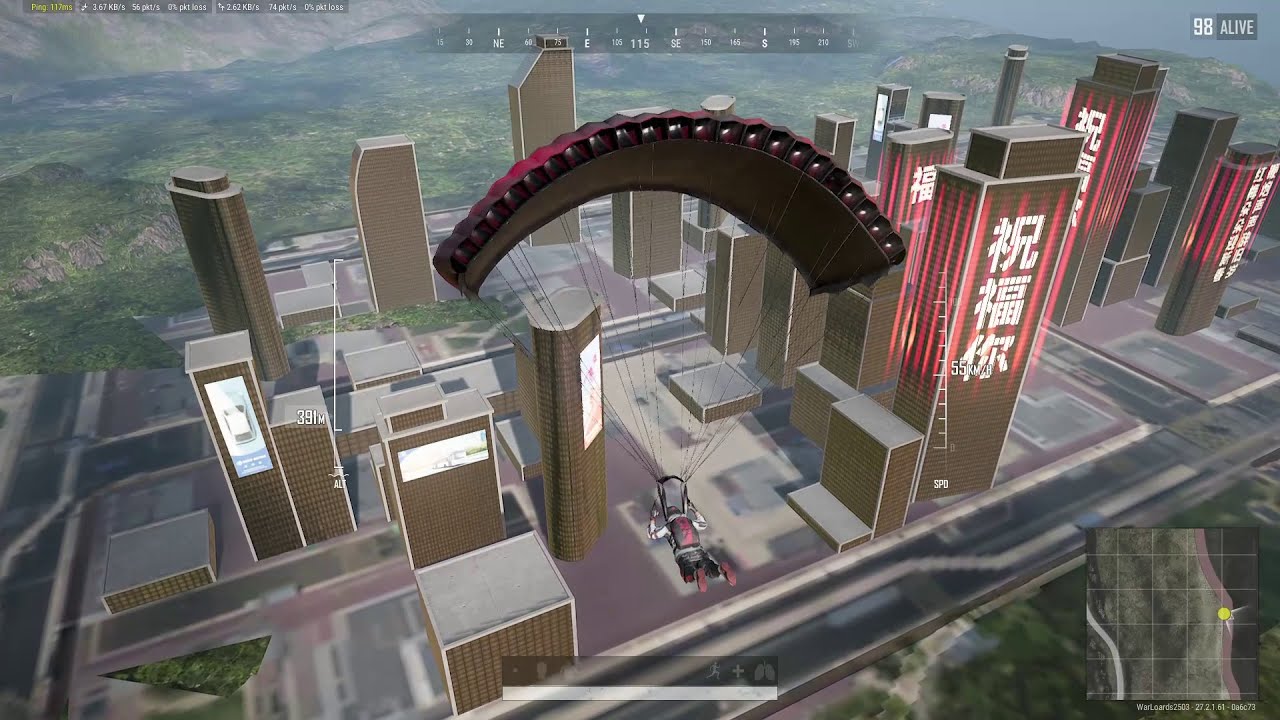 Almost kill myself in search of new city in RONDO map @PUBG - YouTube