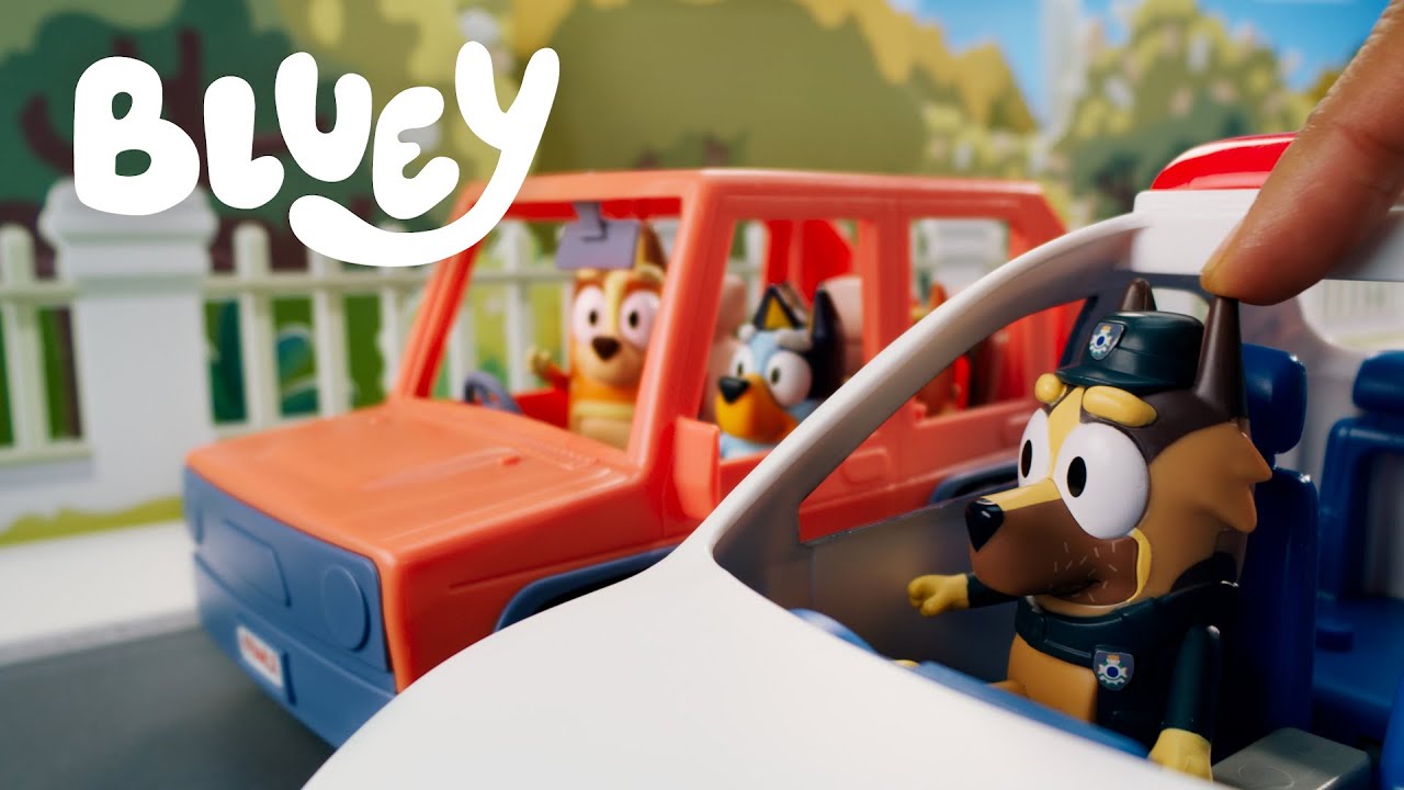 BLUEY | | POLICE CAR TVC | 10 - YouTube