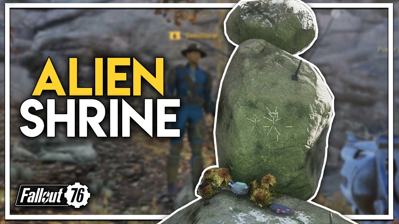 We Found an ALIEN Statue/Shrine?! (Fallout 76 PC Gameplay Part 2) - YouTube