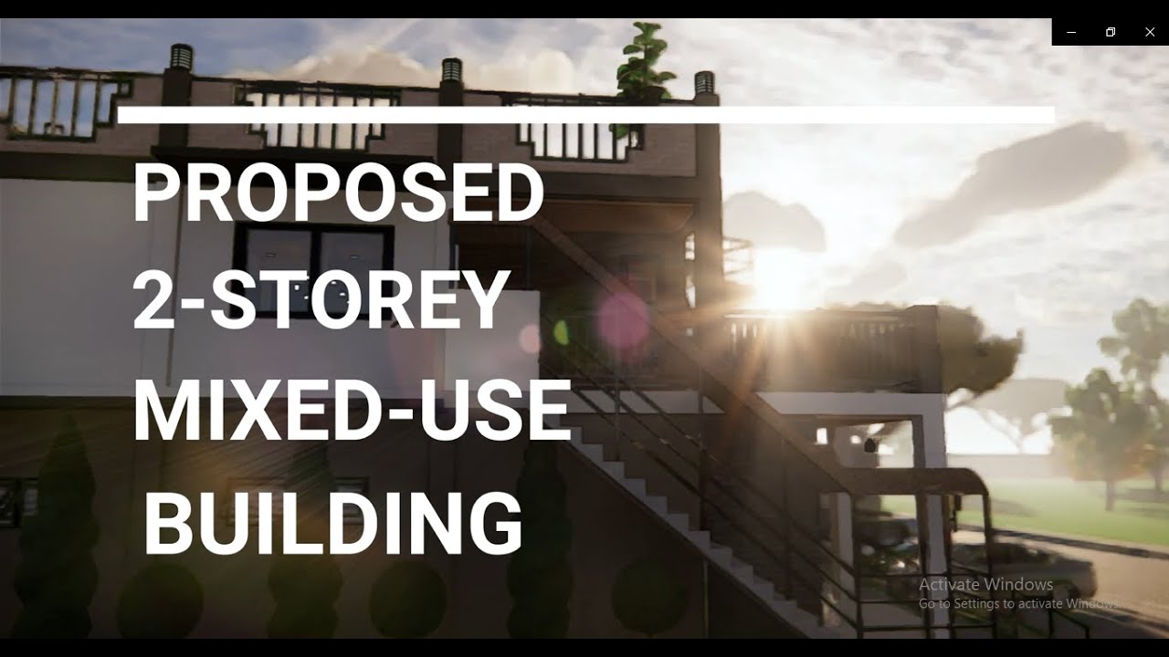 PROPOSED 2 STOREY MIXED USE BUILDING - YouTube