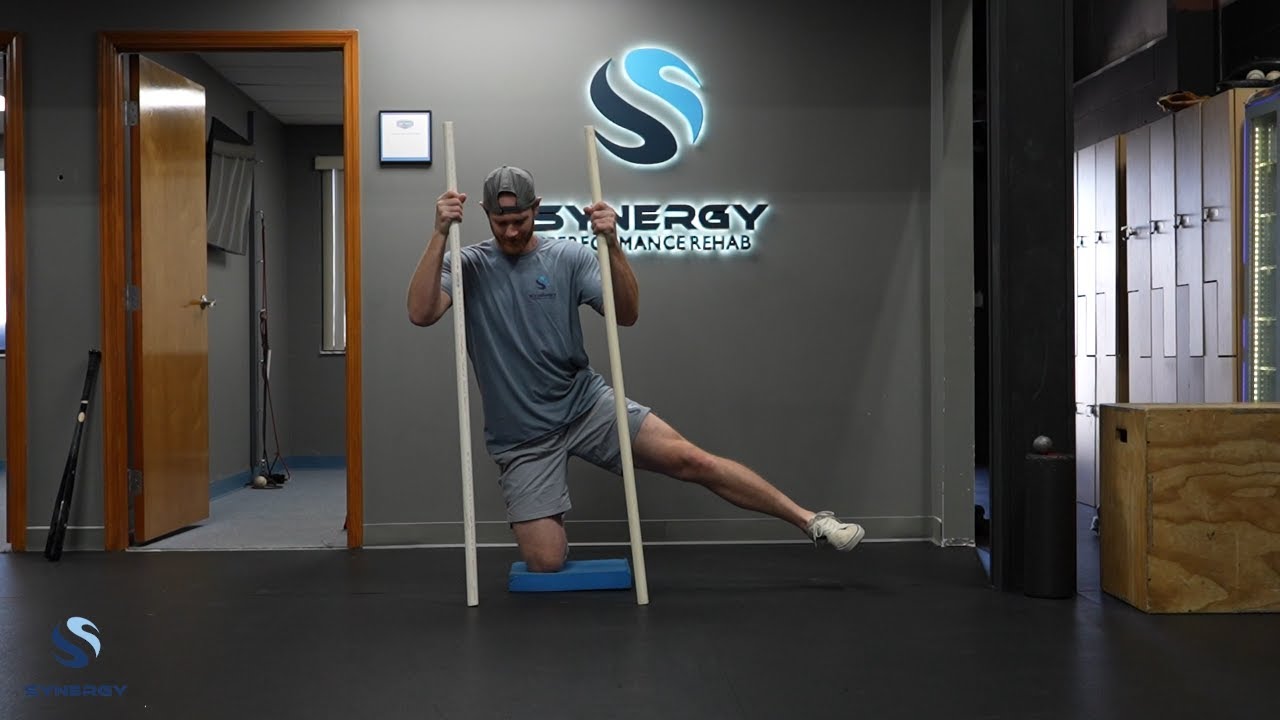 1/2 Kneeling Adducor PAILS-RAILS - YouTube