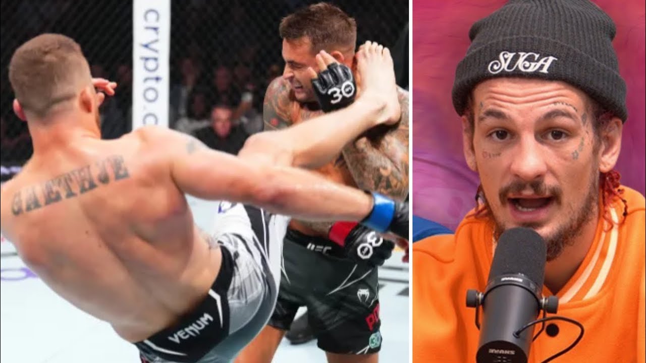 Justin Gaethje KO’s Dustin Poirier : Sean O’Malley - YouTube