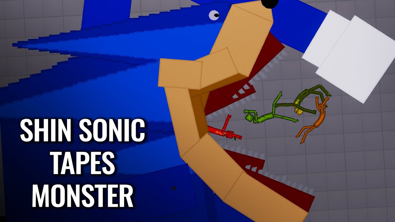 Try to escape from SHIN SONIC - SHIN SONIC vs KNUCKLES - People ...