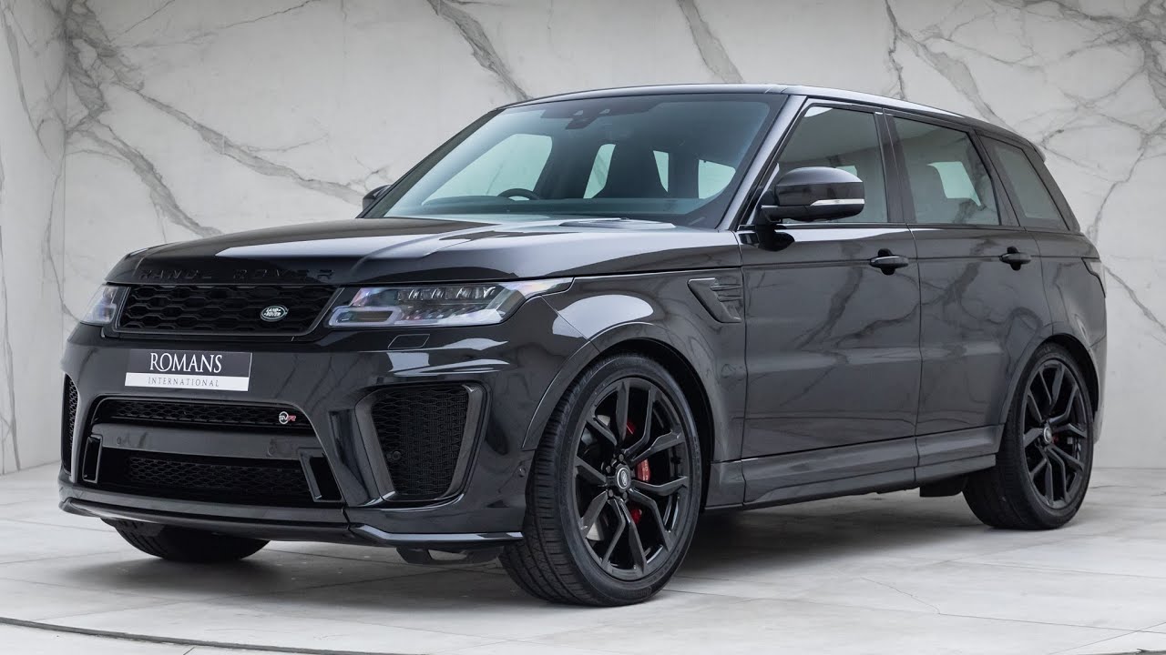 2022 Range Rover Sport 5.0 SVR Carbon Edition - Santorini Black ...