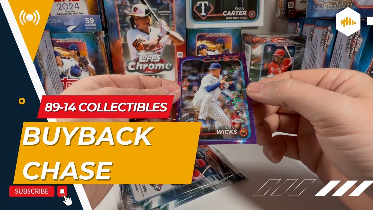 Quick MVP Buyback Chase - 2024 Topps Chrome Blaster Box - YouTube