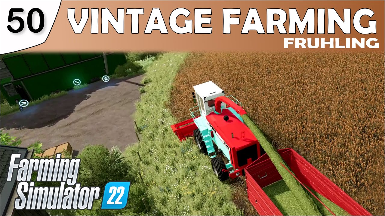 Forage harvesting sorghum & a land expansion - VINTAGE FARMING 50 ...