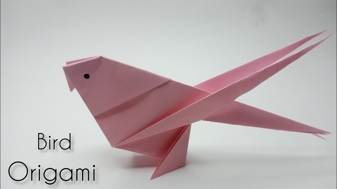 How to make paper origami Bird | 2023 | origami Bird | My Craft - YouTube