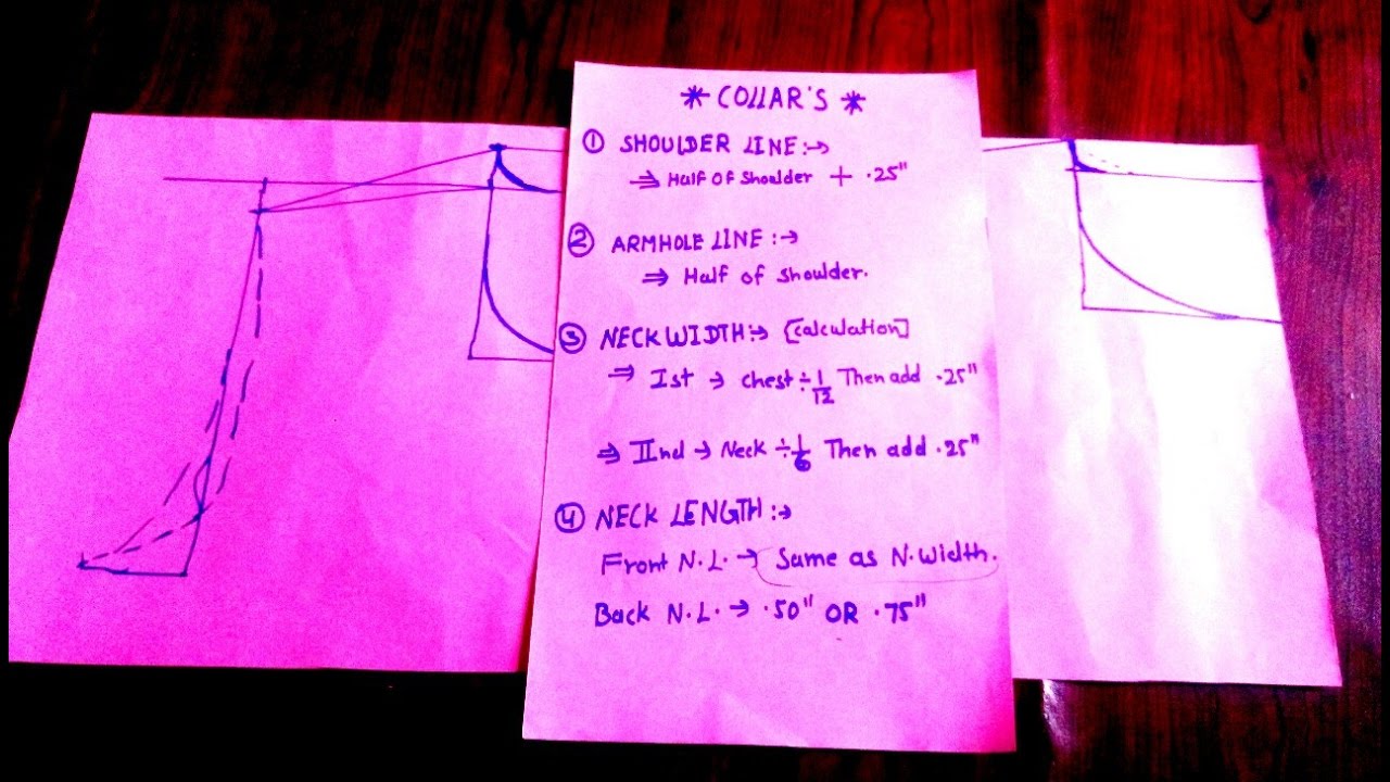 BASIC'S FOR PERFECT COLLAR - YouTube