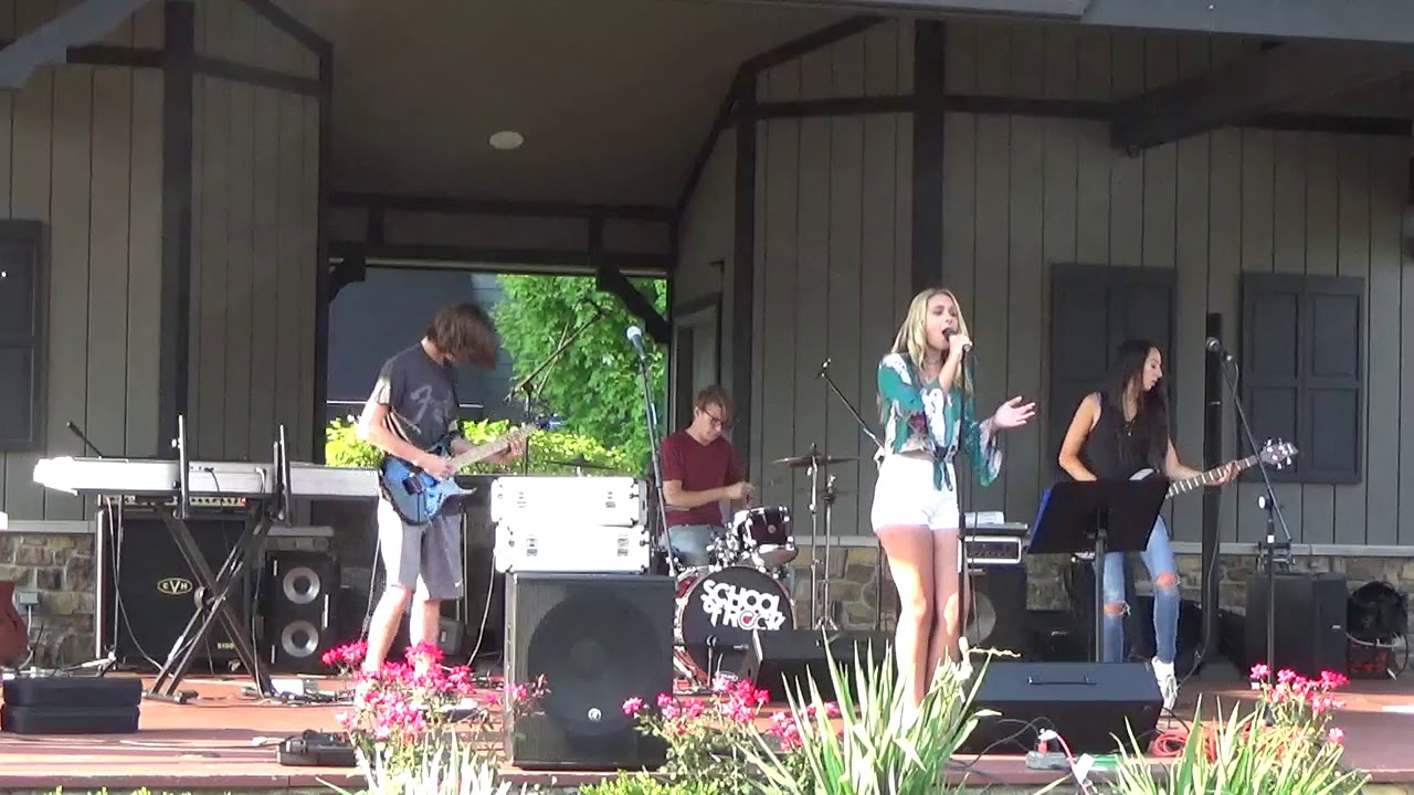 School of Rock Mokena Talent, Miranda Singing Creep - YouTube