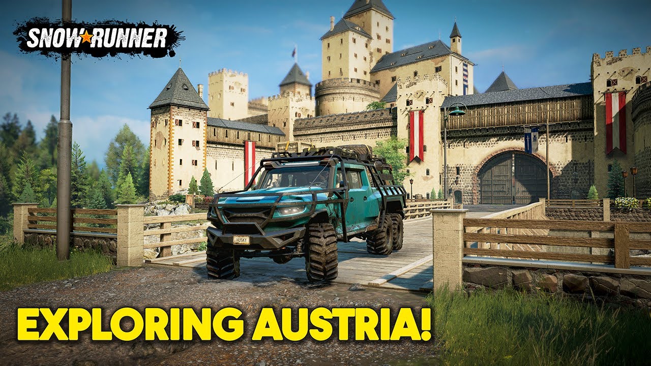 EXPLORING AUSTRIA!! SnowRunner Season 14 Reap & Sow Ep 1 - YouTube