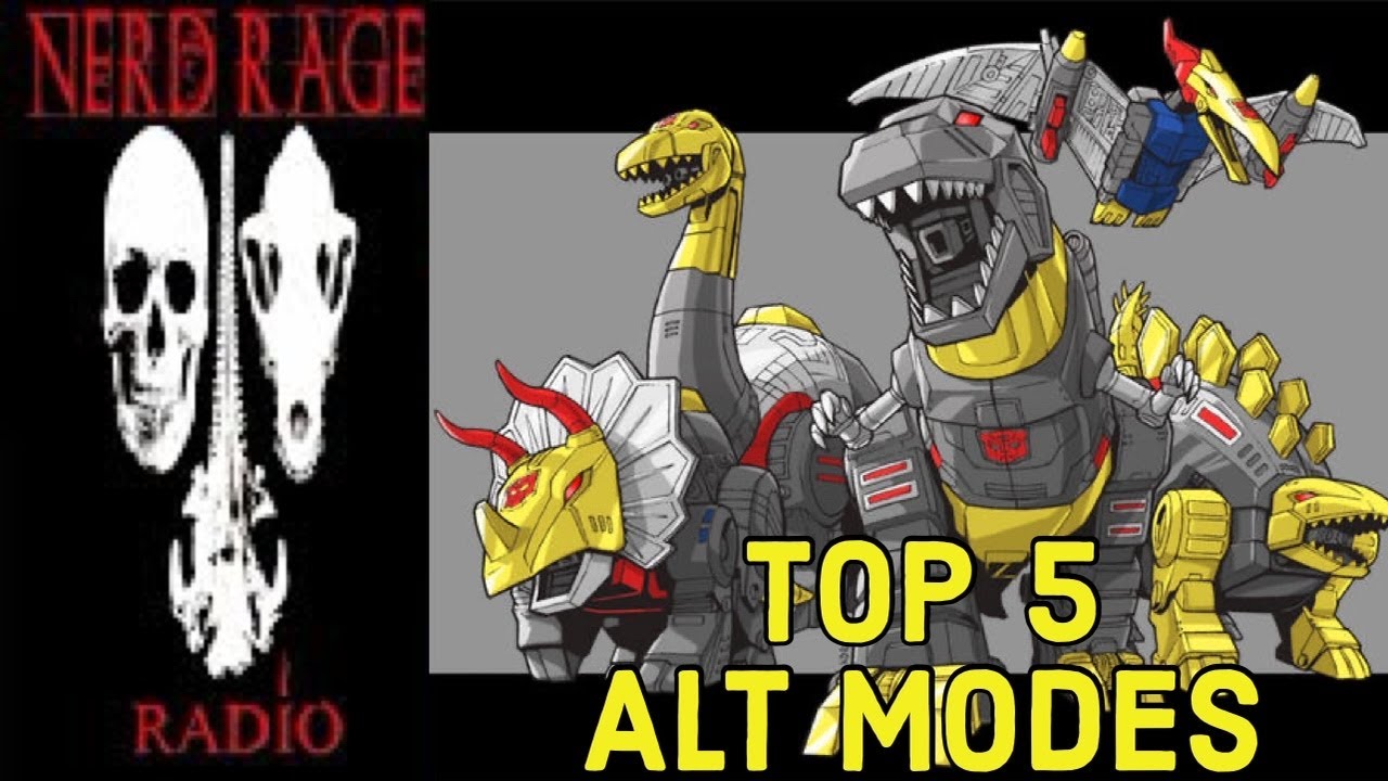 Top 5 Transformers Alt Modes - YouTube