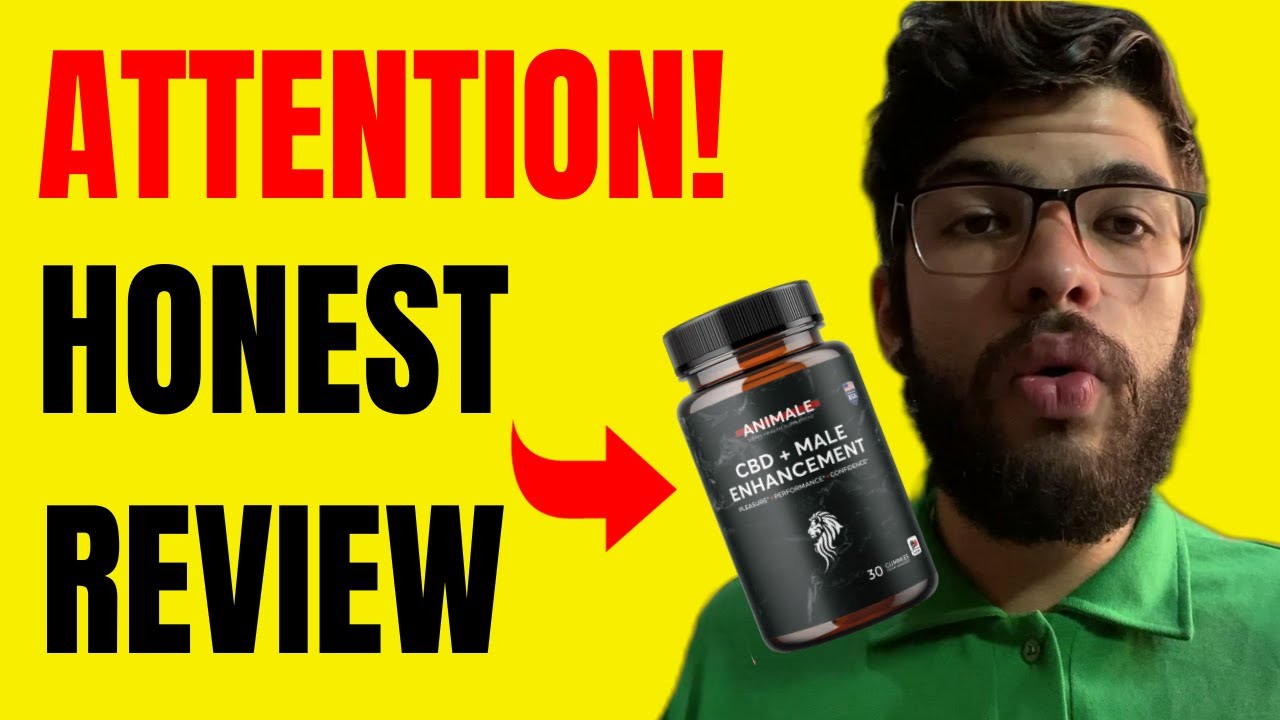 ANIMALE CBD GUMMIES REVIEWS (NEW ALERT) Animale CBD Male Enhancement ...