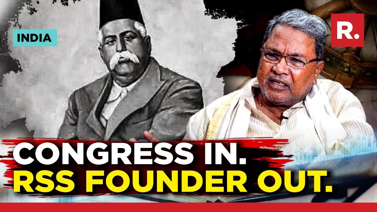Siddaramaiah govt to purge RSS founder Hedgewar from Karnataka ...