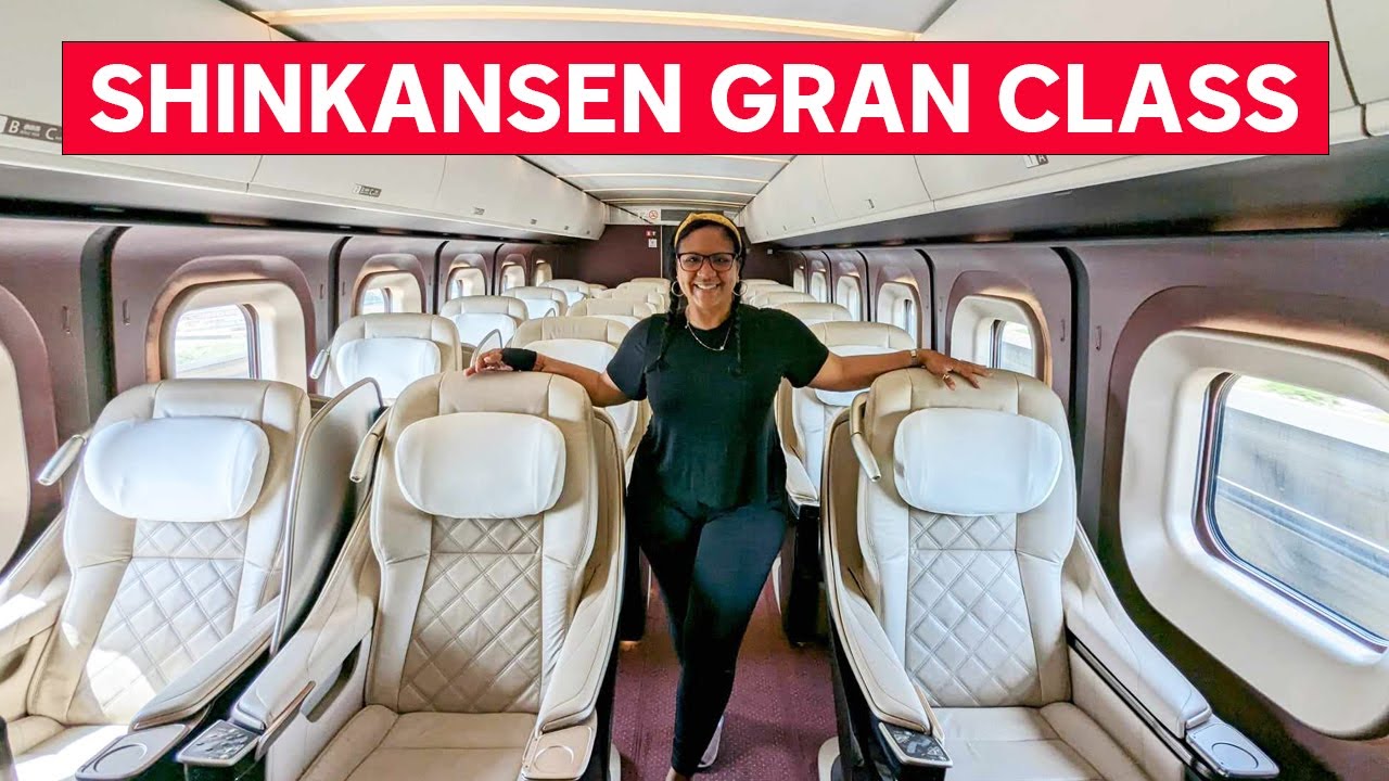 Japan Tohoku Shinkansen Gran Class Hayabusa Sendai To Tokyo - YouTube