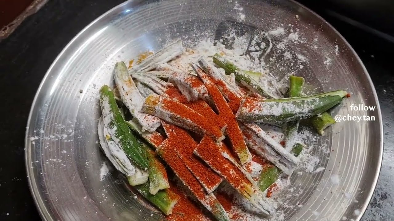 Ladies Finger Fried like anything l Full Foreign English ma'am l used ...