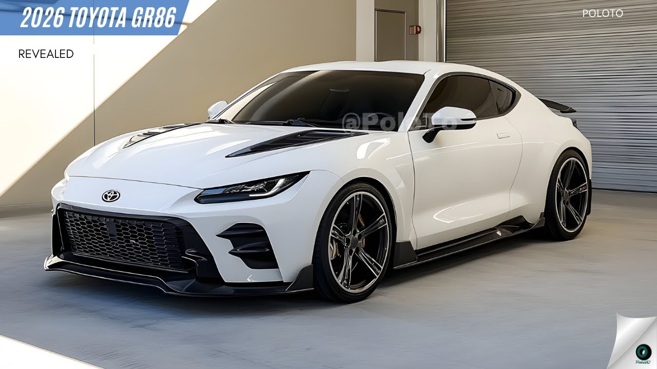 2026 Toyota GR86 Revealed - bigger and more stylish than its ...