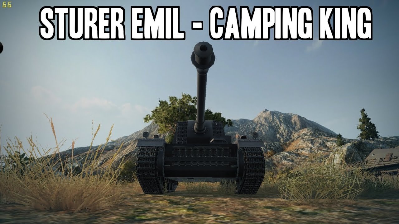 World of Tanks Sturer Emil Ace Tanker - Camping King - YouTube
