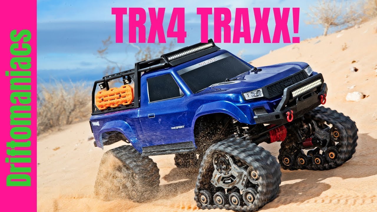 TRX4 TRAXX - All Terrain Track Set For Traxxas Trx4 - YouTube