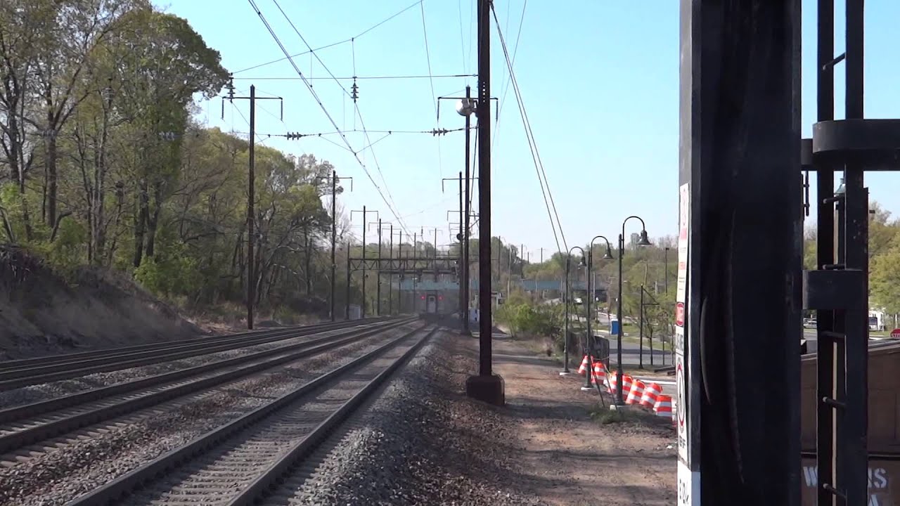 1st Time on New Halethorpe Station Platform - YouTube