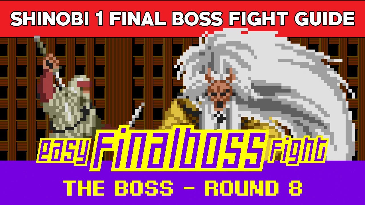 How to Defeat Ninja Master - Sega Genesis The Revenge of Shinobi Final ...