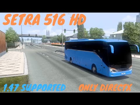 Driving the Setra 516HD 1.47 in ETS2: A Thrilling Experience! - YouTube