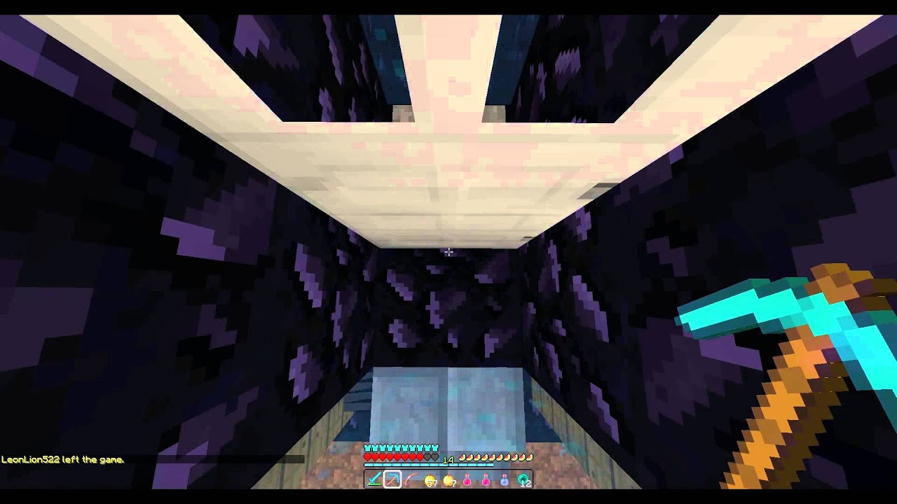 Minecraft Raiding and PvP: Rich Obsidian Base!! Im Back. - YouTube